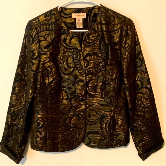 Covington | Jackets & Coats | Covington Womens Dressy Shimmery Jacket ...